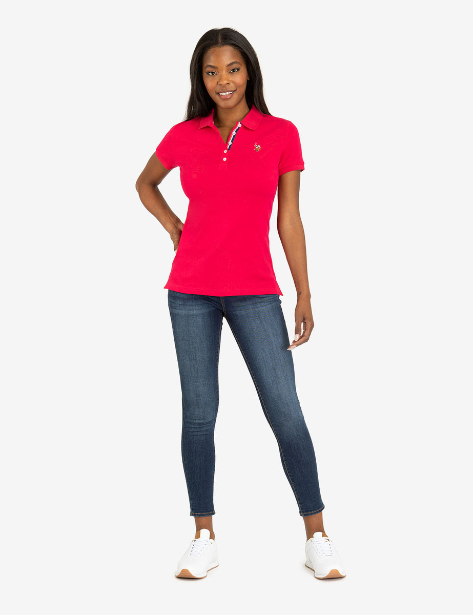 SOLID INTERLOCK POLO SHIRT– U.S. Polo Assn.