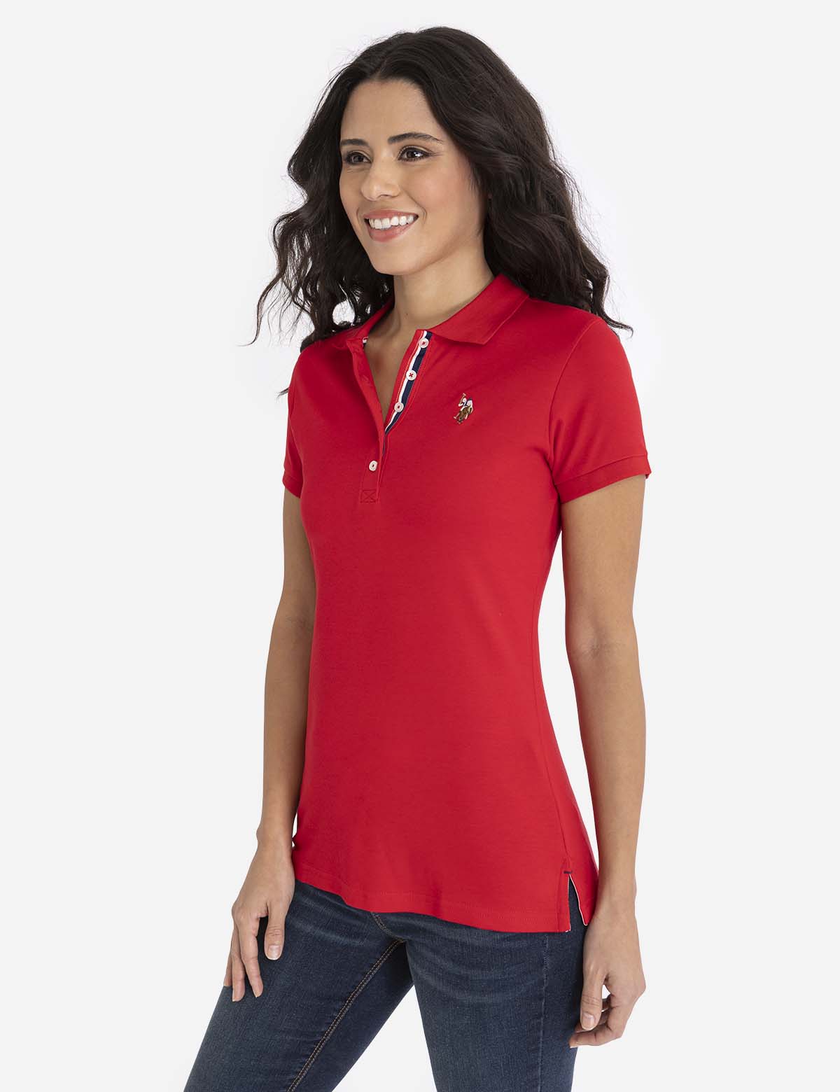 SOLID INTERLOCK POLO SHIRT– U.S. Polo Assn.