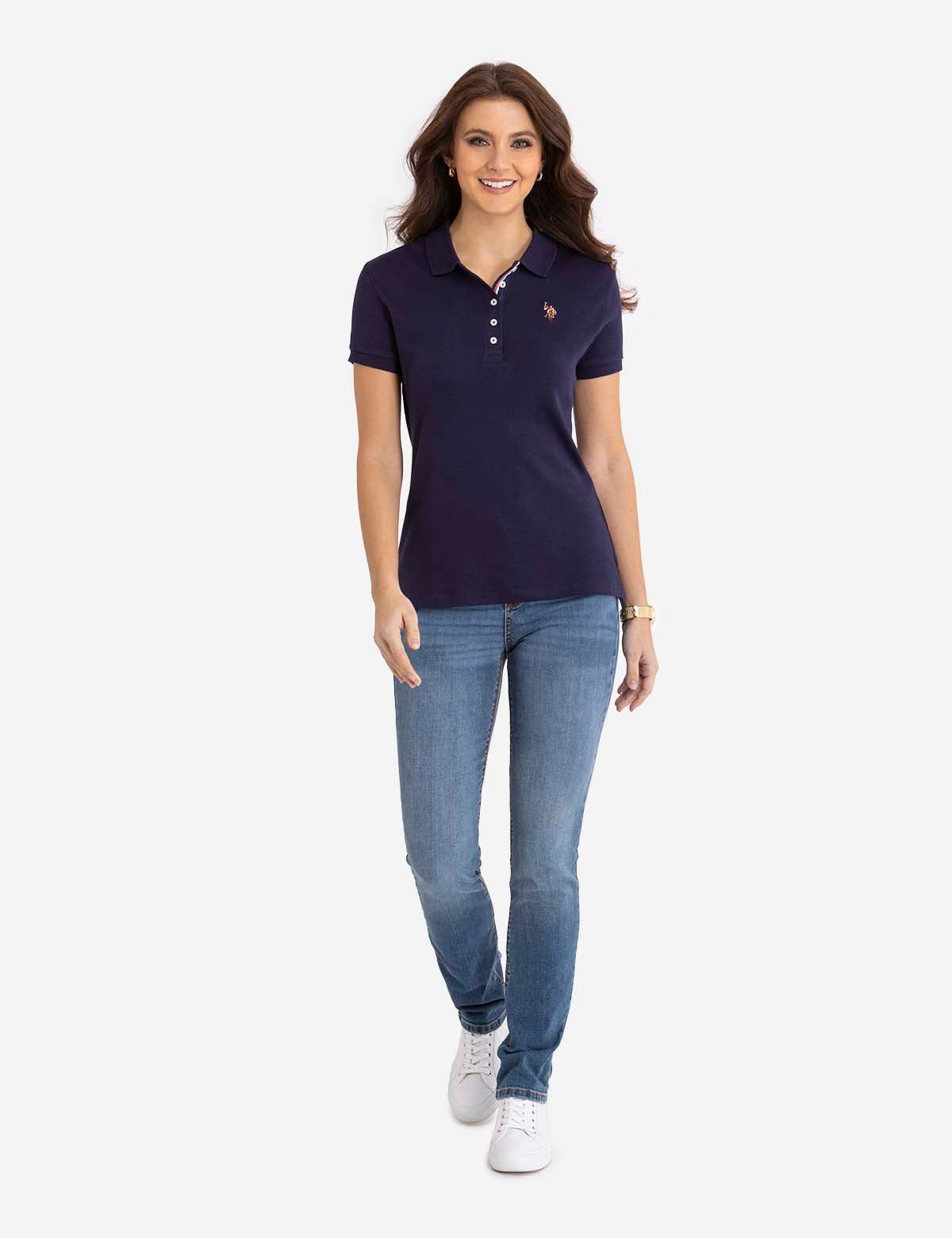 SOLID INTERLOCK POLO SHIRT– U.S. Polo Assn.