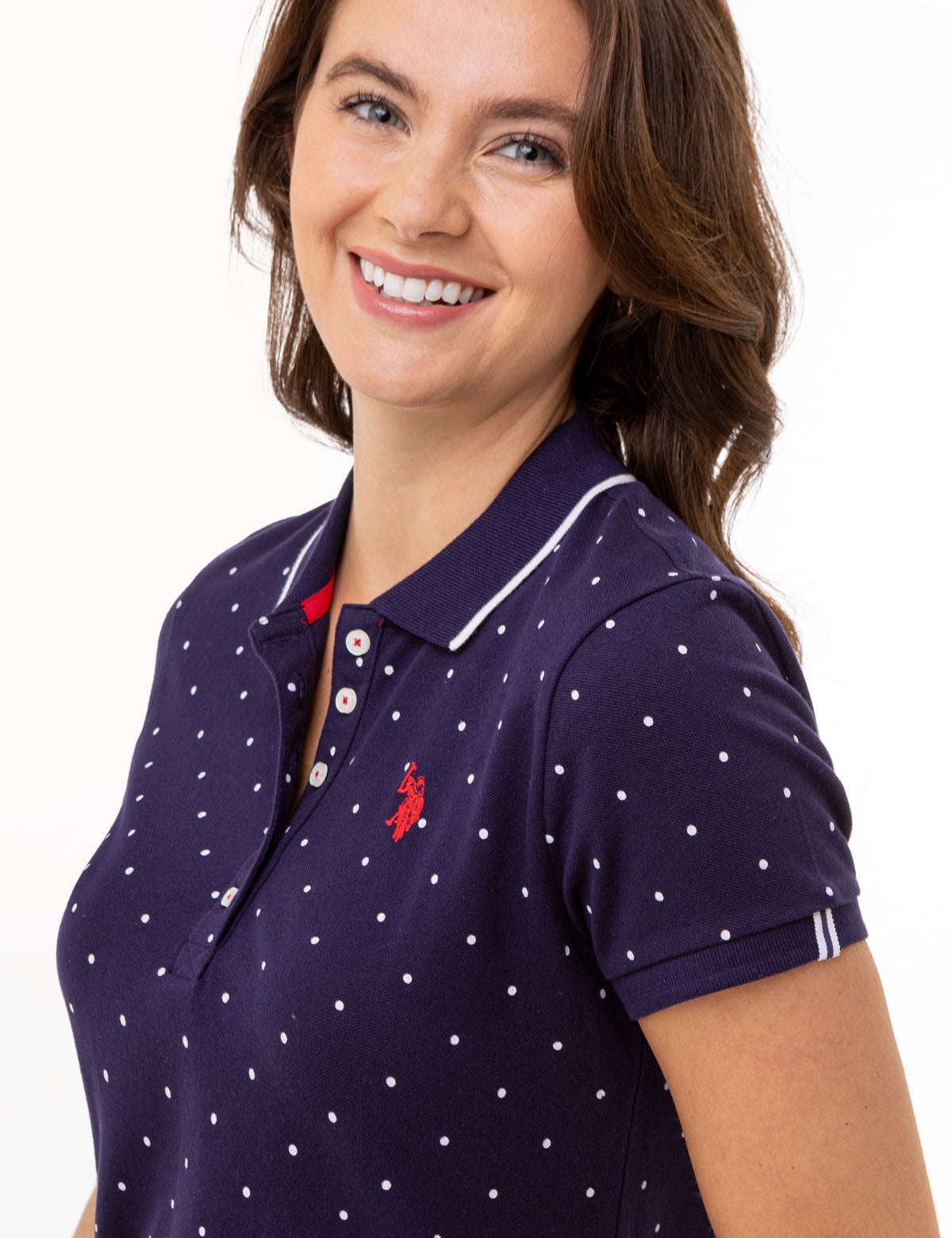 DOT POLO DRESS– U.S. Polo Assn.