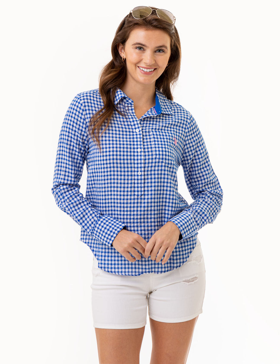 LONG SLEEVE POPOVER SHIRT WITH POCKET– U.S. Polo Assn.