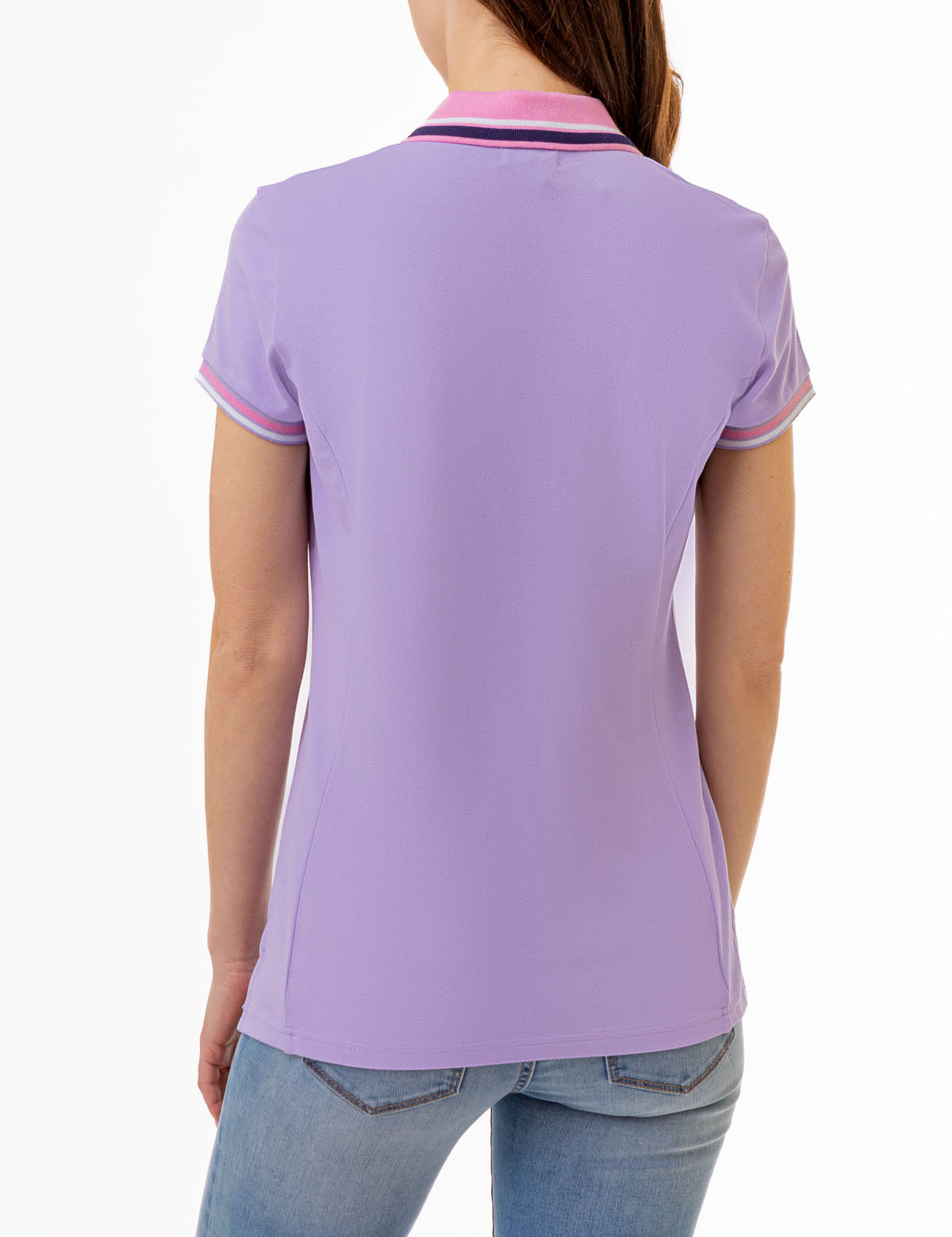 PRINCESS SIDE SEAM TIPPED POLO SHIRT– U.S. Polo Assn.