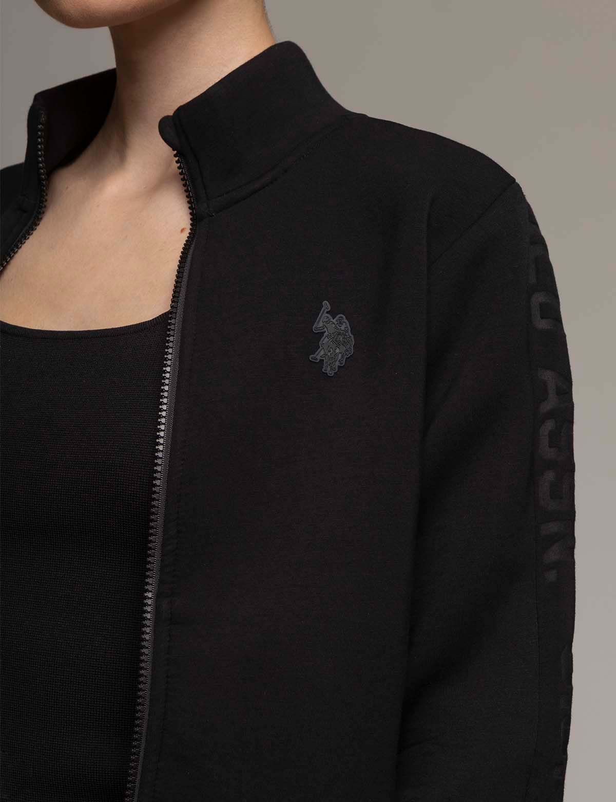 WHITE LABEL MOCK NECK FULL ZIP SCUBA TRACK JACKET– U.S. Polo Assn.