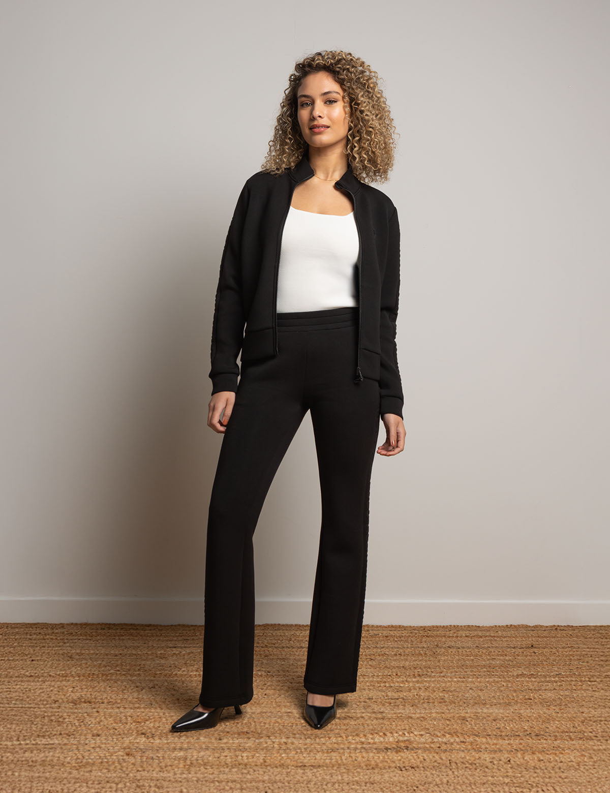 WHITE LABEL MOCK NECK FULL ZIP SCUBA TRACK JACKET– U.S. Polo Assn.