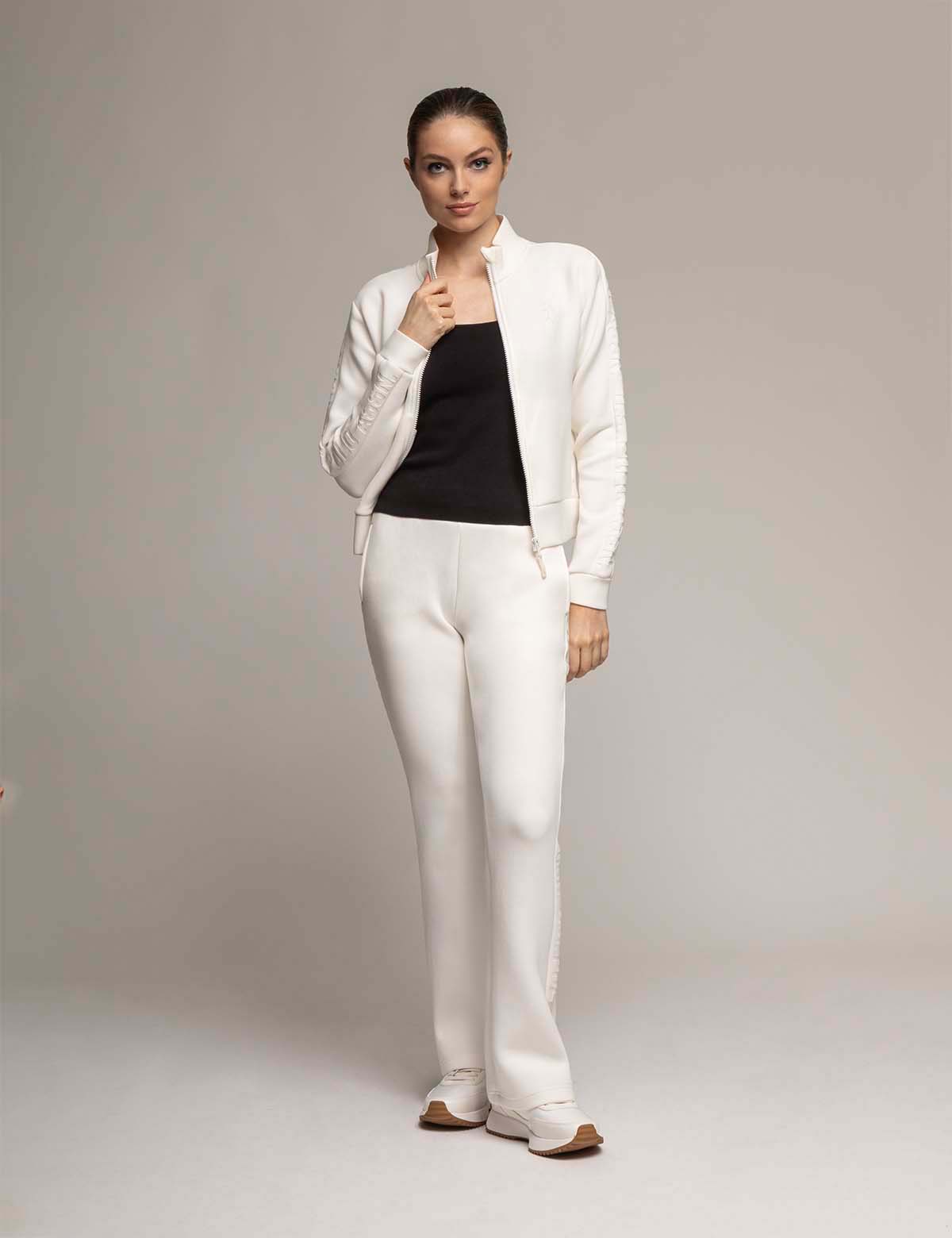 WHITE LABEL MOCK NECK FULL ZIP SCUBA TRACK JACKET– U.S. Polo Assn.