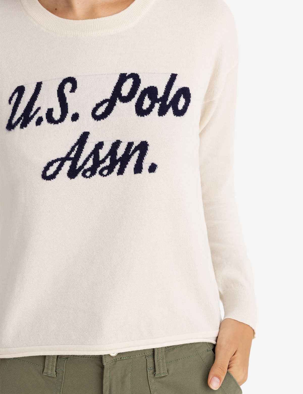 USPA INTARSIA SWEATER– U.S. Polo Assn.