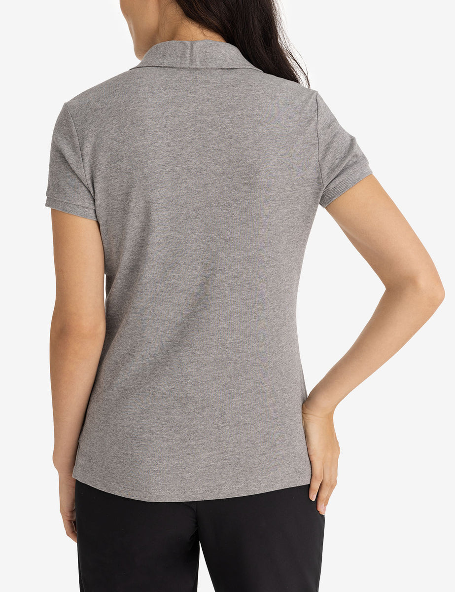 FLOCKED INTERLOCK POLO SHIRT– U.S. Polo Assn.