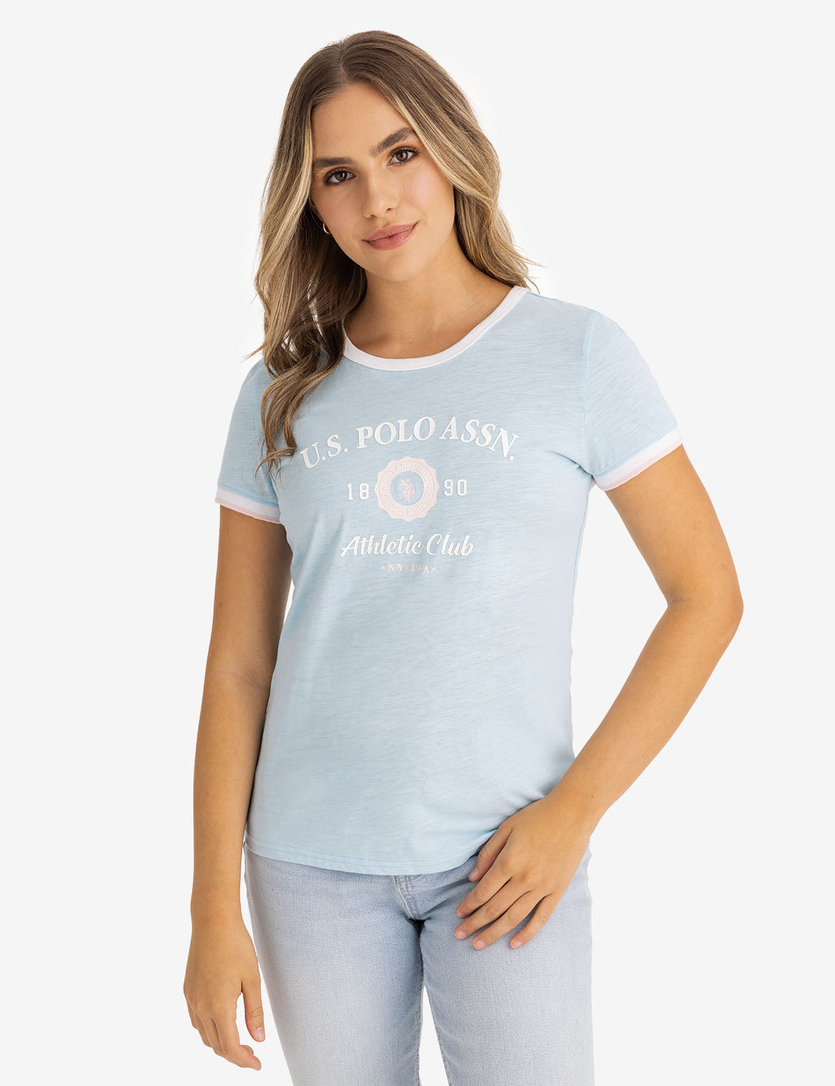 SMALL SOFT CREST RINGER JERSEY T-SHIRT– U.S. Polo Assn.