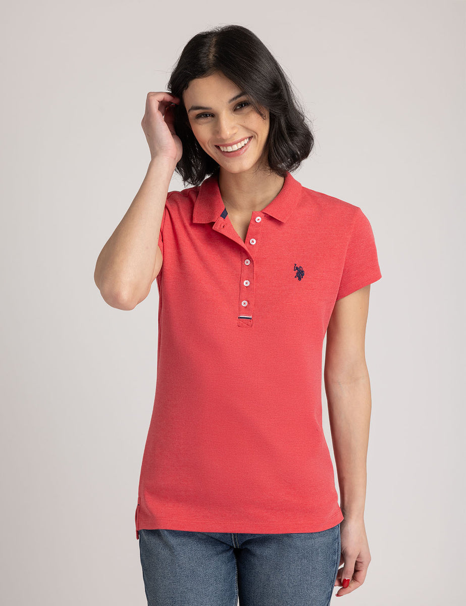 SLIM FIT INTERLOCK POLO SHIRT– U.S. Polo Assn.