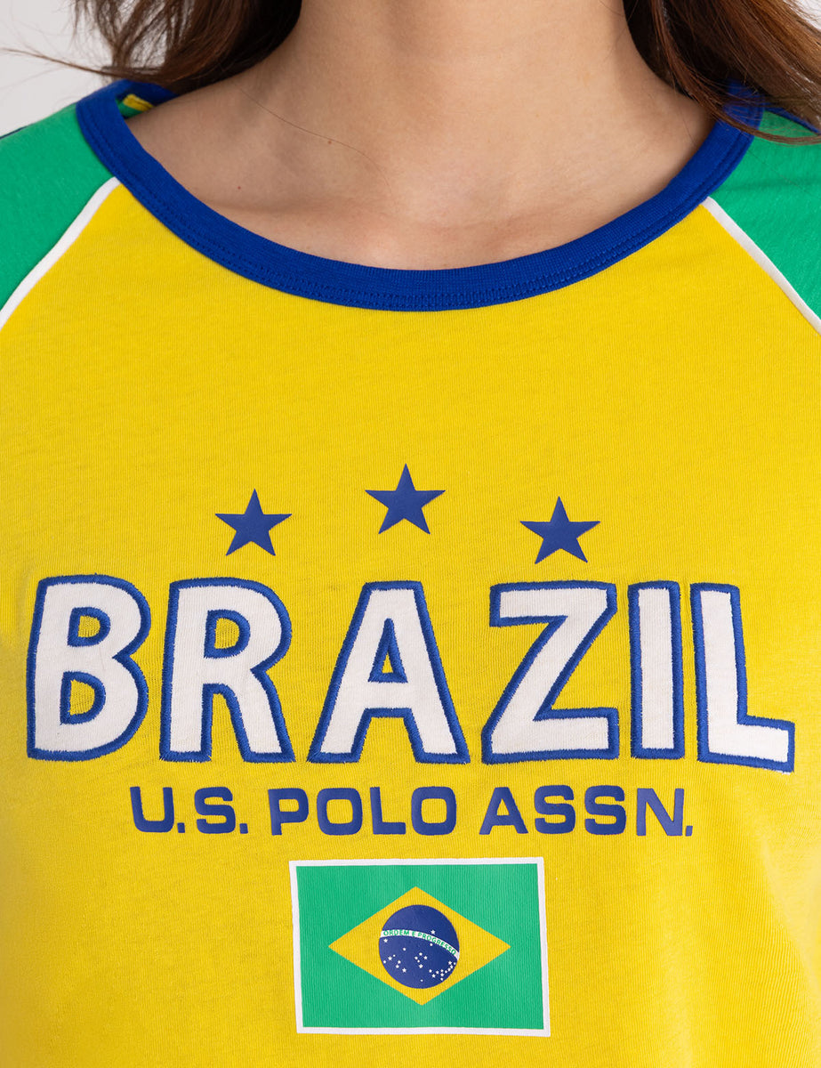 COLOR BLOCK BRAZIL T-SHIRT– U.S. Polo Assn.