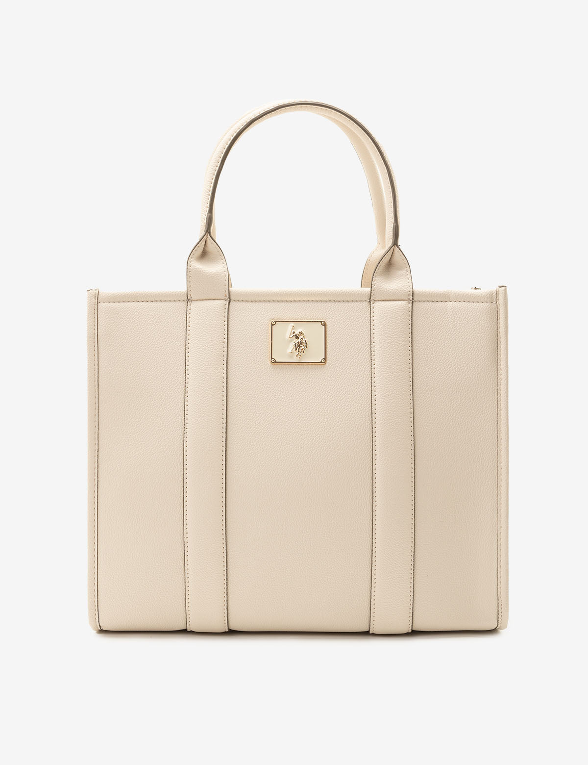 USPA BOX TOTE WITH CROSSBODY STRAP– U.S. Polo Assn.