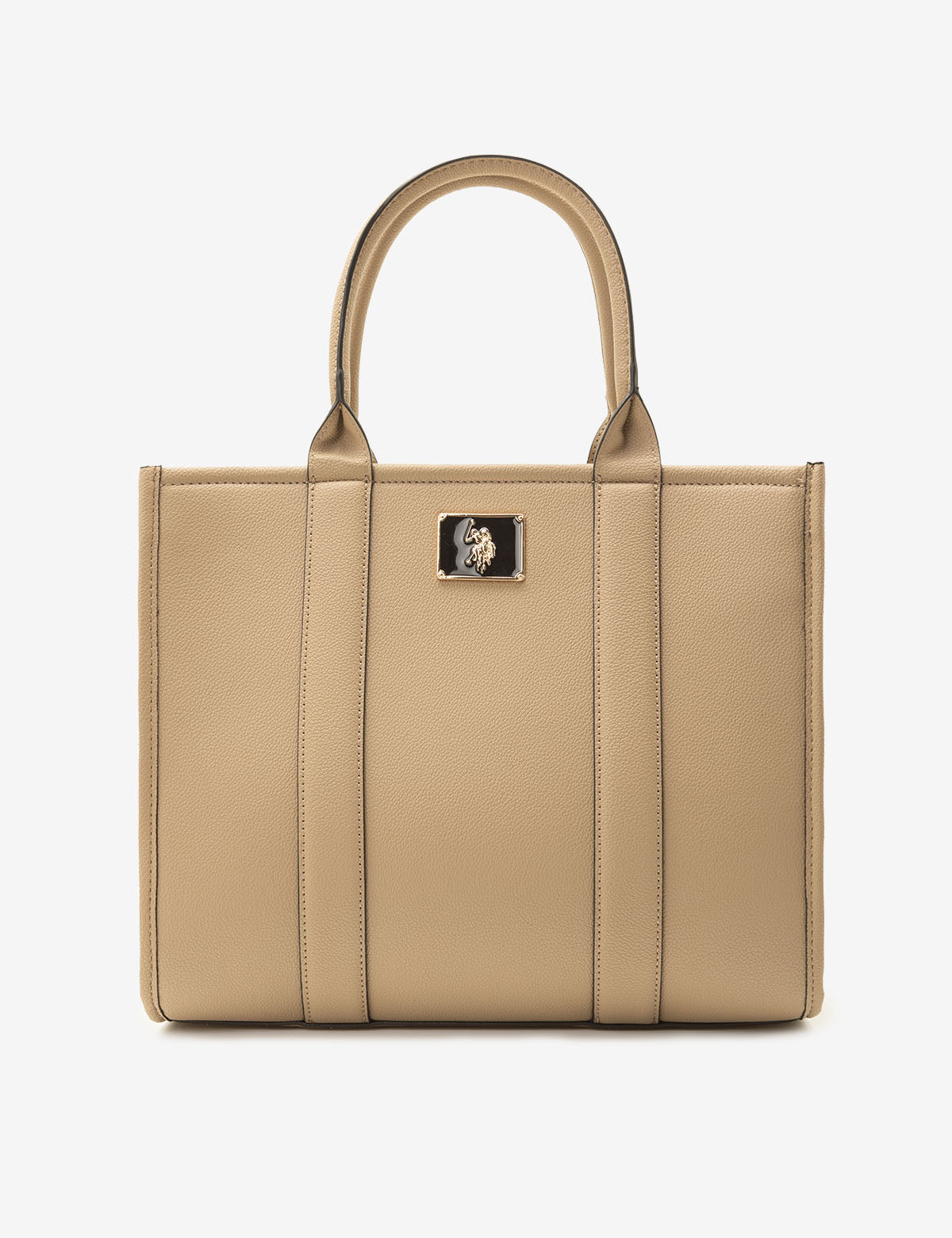 USPA BOX TOTE WITH CROSSBODY STRAP– U.S. Polo Assn.