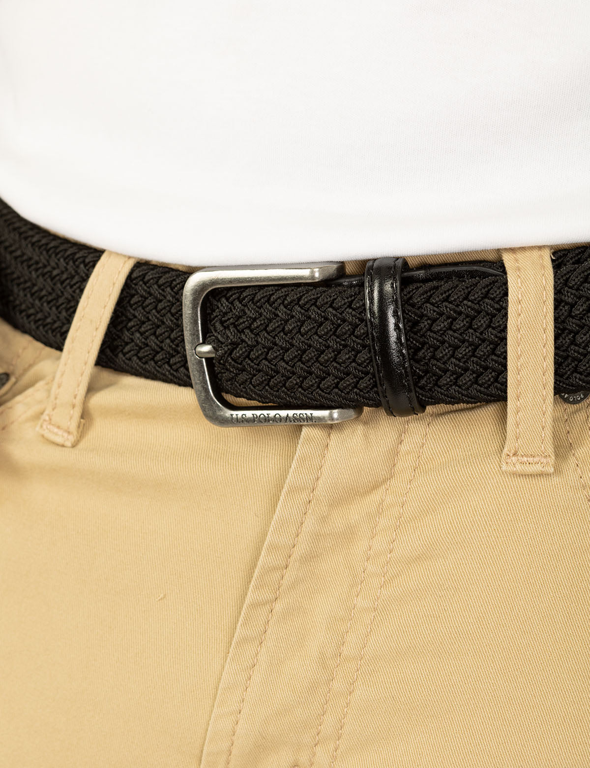 MENS STRETCH WEBBED BELT– U.S. Polo Assn.