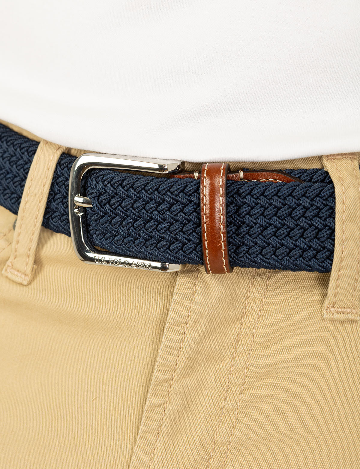 MENS STRETCH WEBBED BELT– U.S. Polo Assn.
