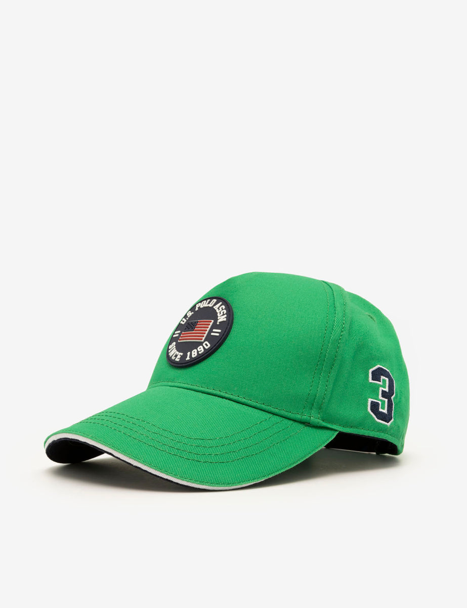 MENS USPA CIRCLE RUBBER LOGO HAT– U.S. Polo Assn.