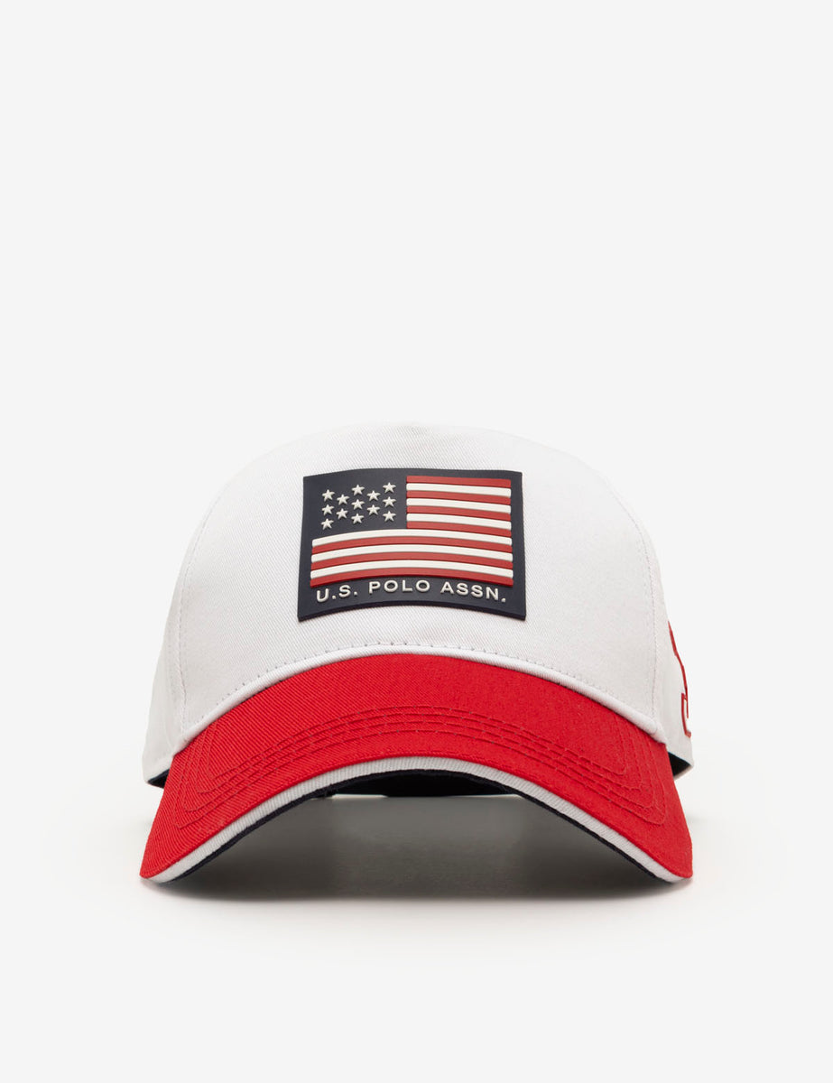 MENS RUBBERIZED FLAG LOGO HAT– U.S. Polo Assn.