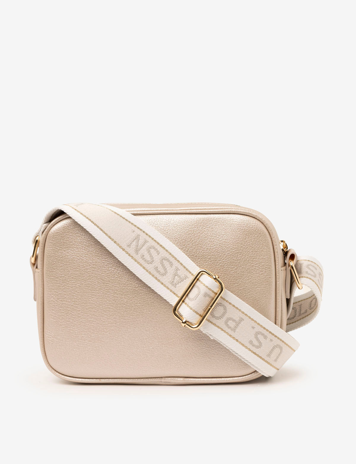 CLASSIC ZIP METALLIC CROSSBODY BAG– U.S. Polo Assn.