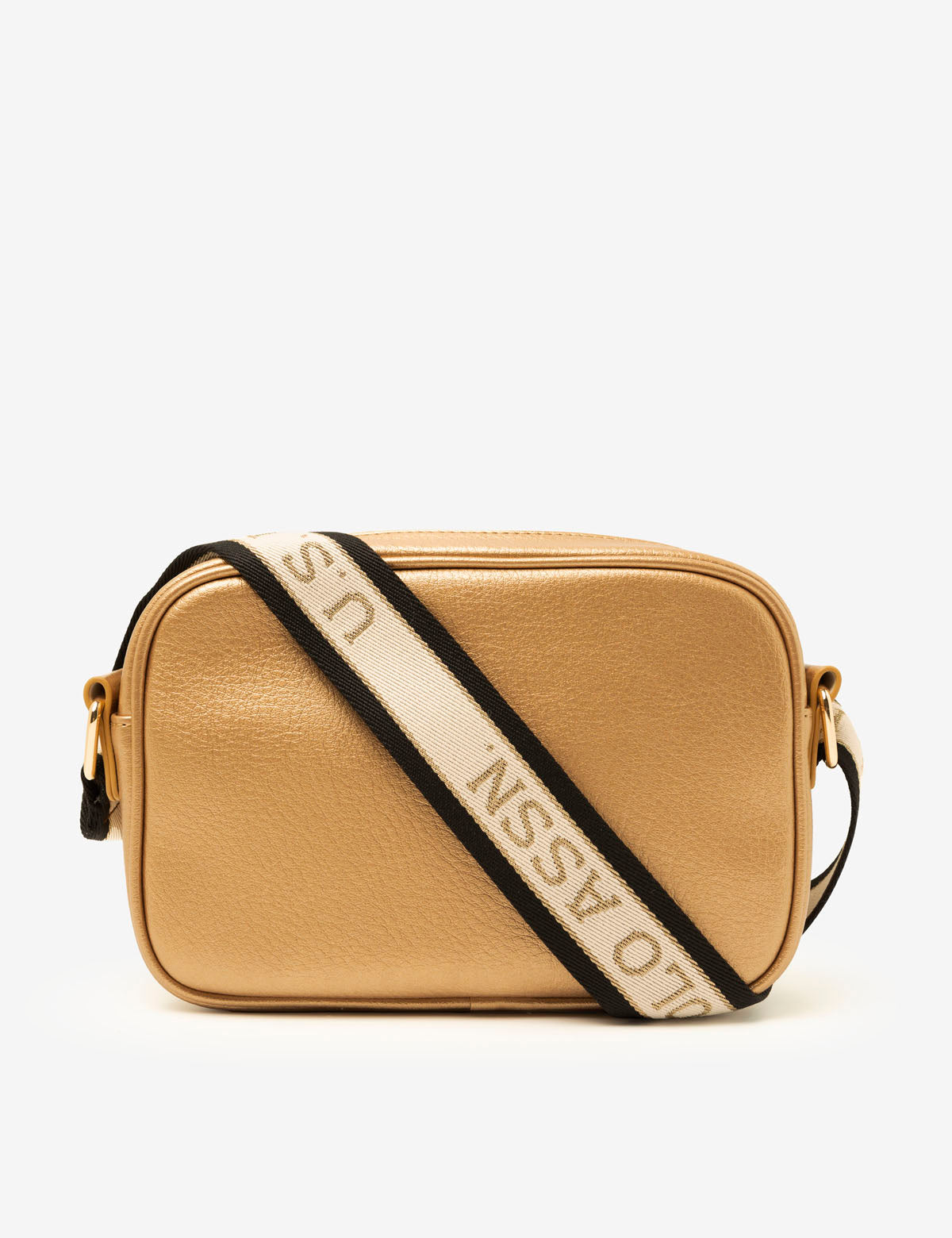 CLASSIC ZIP METALLIC CROSSBODY BAG– U.S. Polo Assn.