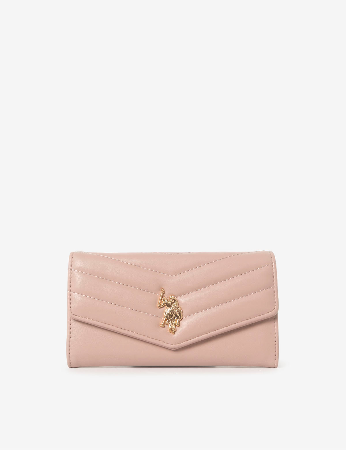 LARGE QUILTED FLAP WALLET– U.S. Polo Assn.