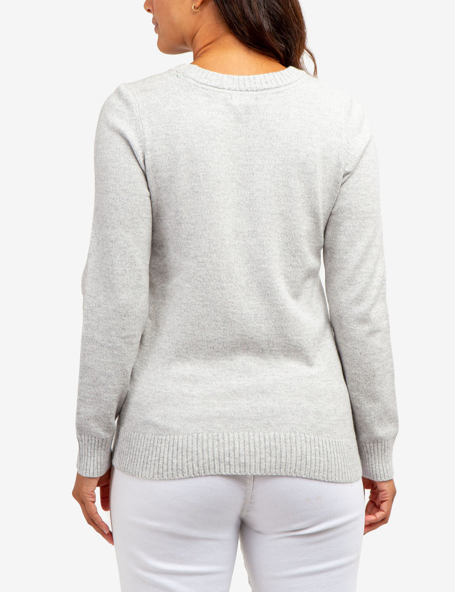 USPA MARLED CREW NECK SWEATER– U.S. Polo Assn.