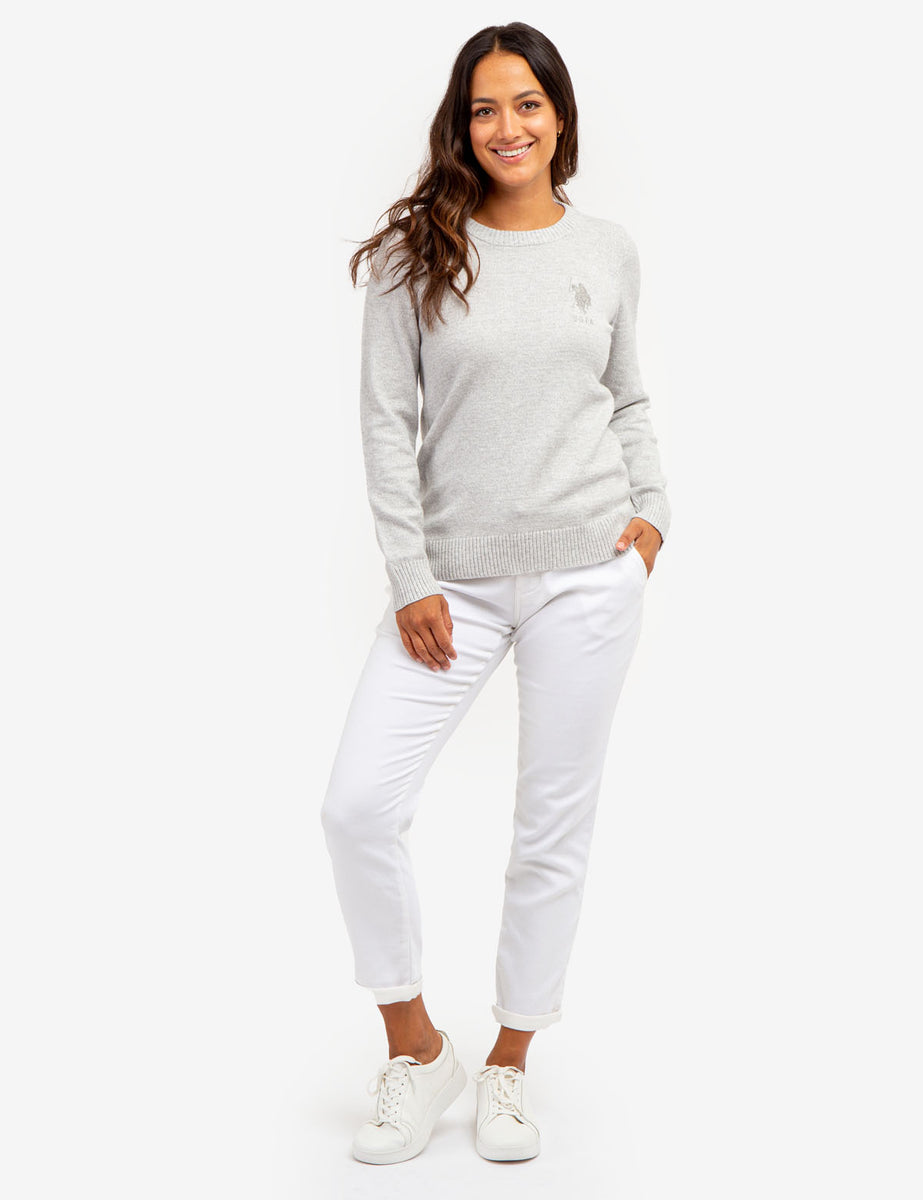 USPA MARLED CREW NECK SWEATER– U.S. Polo Assn.