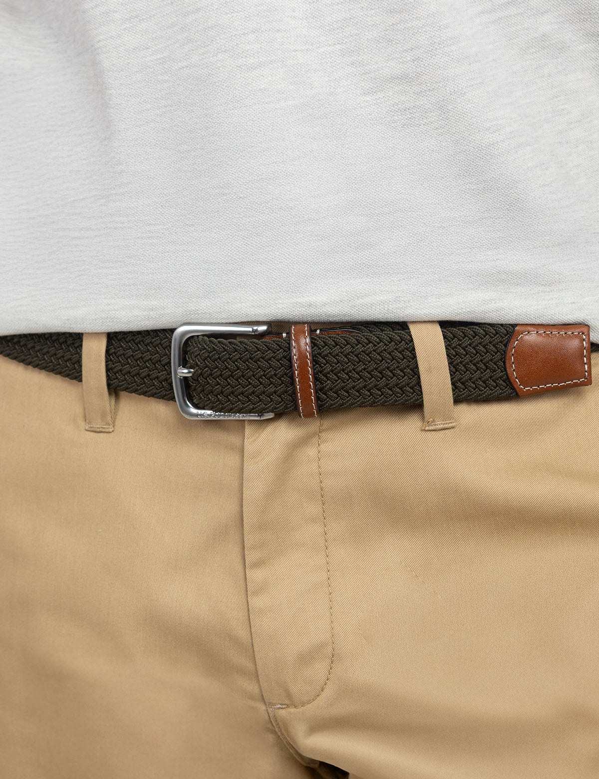 MENS STRETCH WEBBED BELT– U.S. Polo Assn.