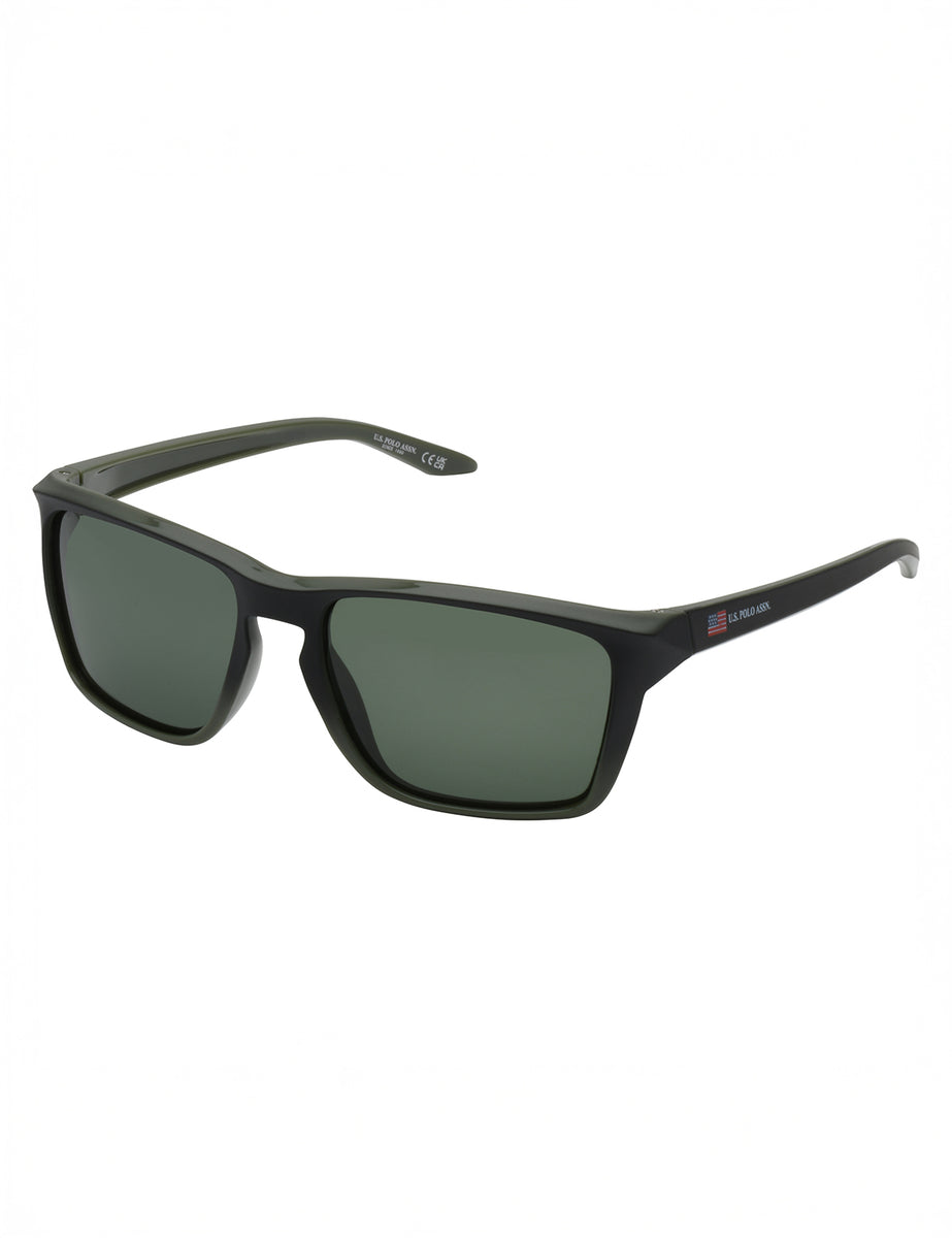 MENS RECTANGULAR FRAME SUNGLASSES– U.S. Polo Assn.