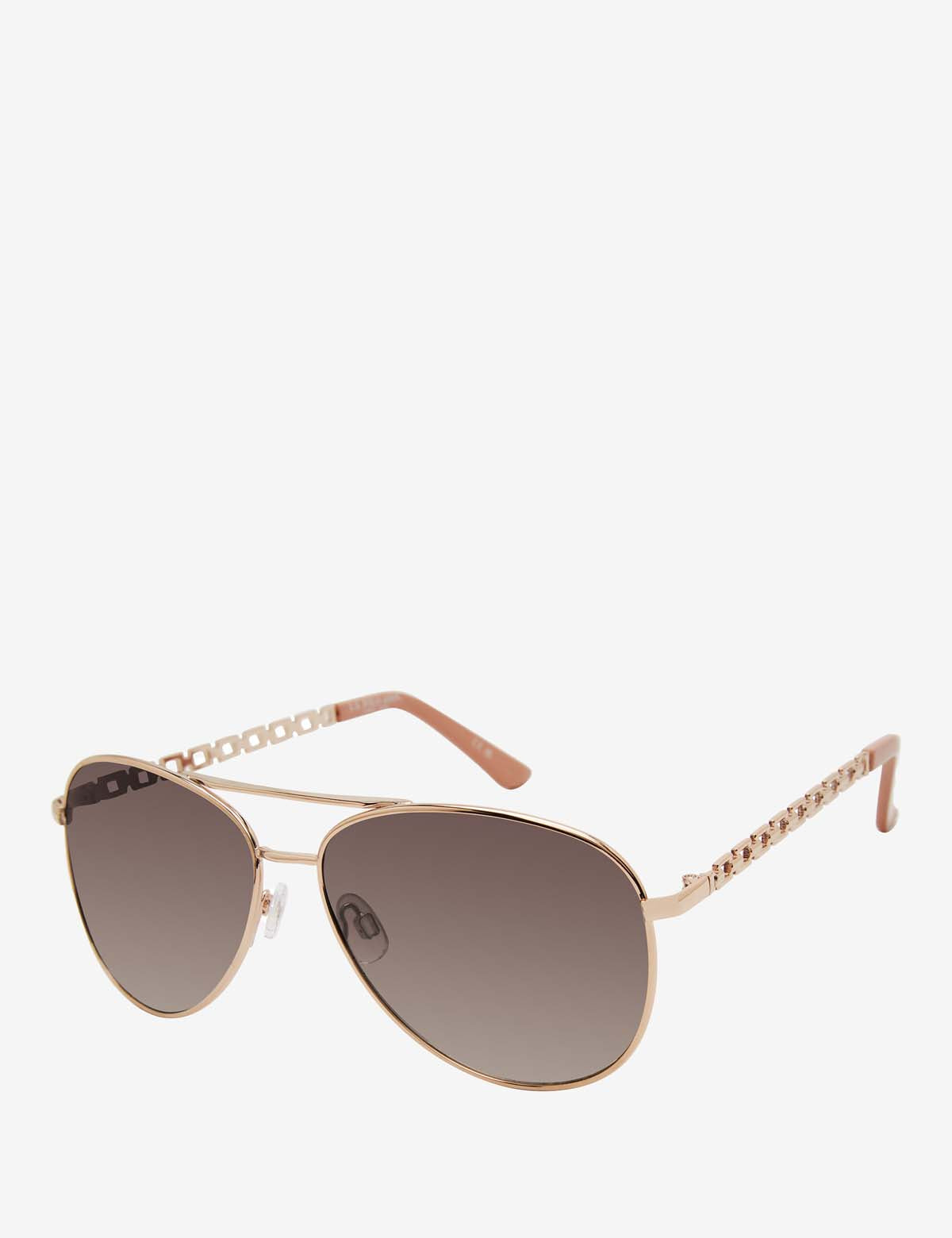 LADIES METAL CHAIN AVIATOR SUNGLASSES– U.S. Polo Assn.