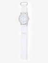 USPA JUNIOR WHITE STRAP NYLON WATCH– U.S. Polo Assn.