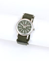 USPA JUNIOR MILITARY GREEN NYLON FASTWRAP WATCH– U.S. Polo Assn.