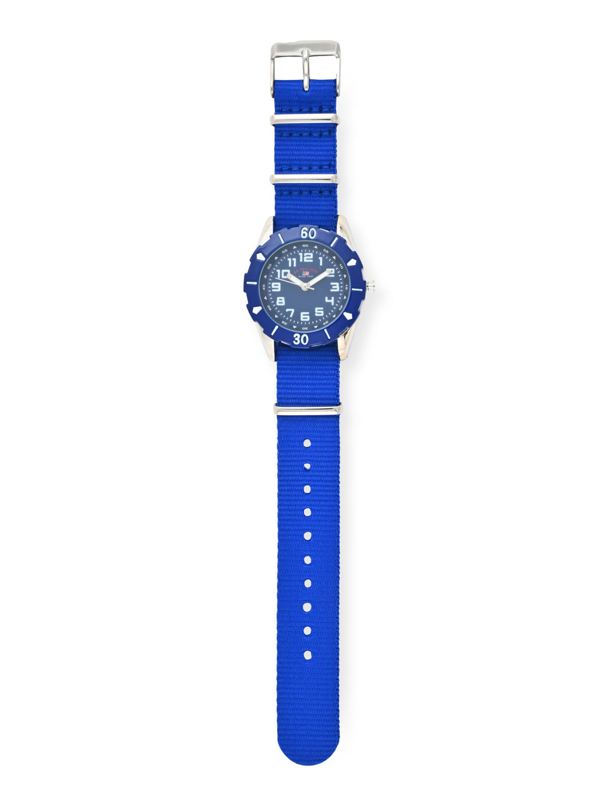 USPA JUNIOR BLUE NYLON STRAP WATCH– U.S. Polo Assn.