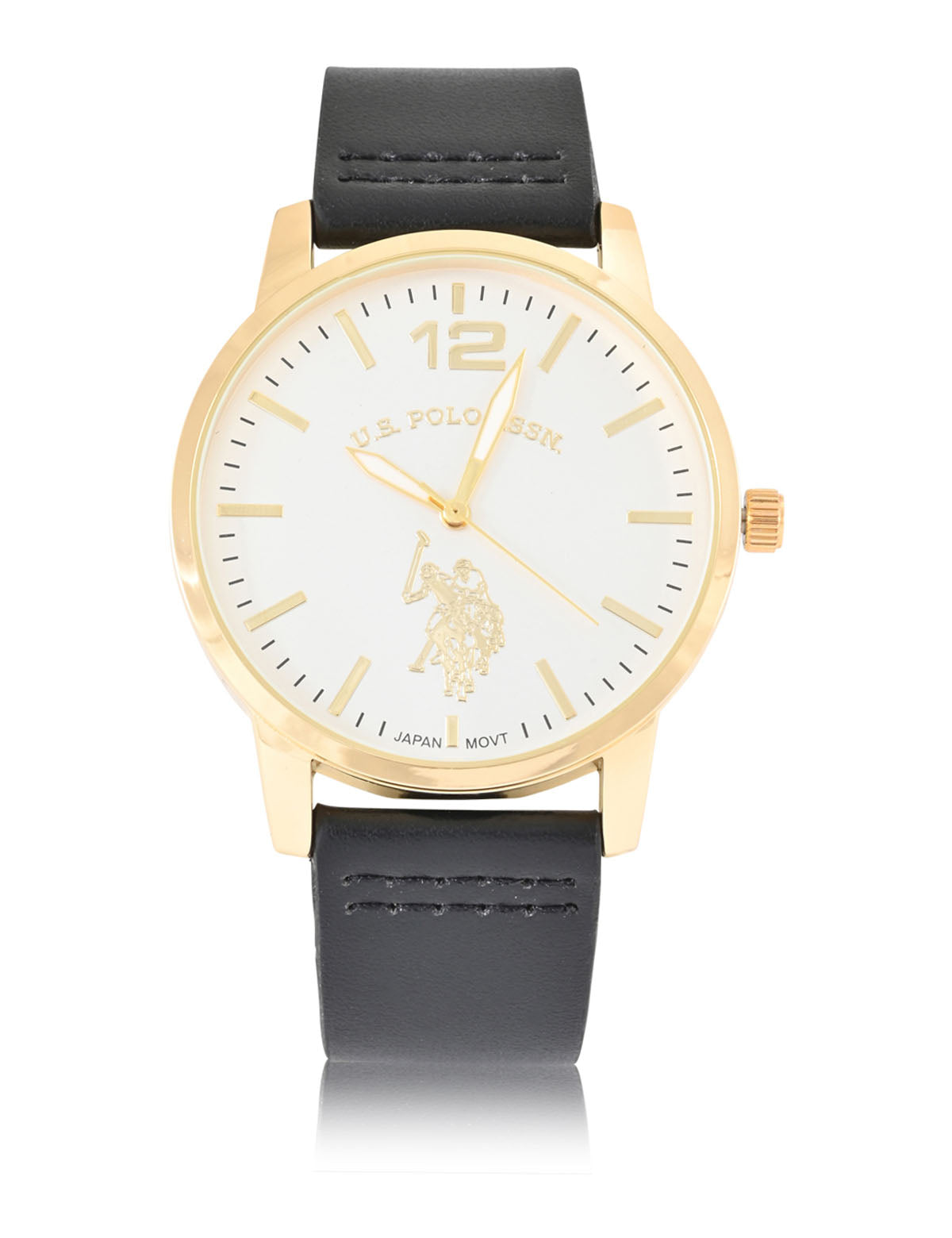 TWO MENS BRACELET AND STRAP WATCH SET– U.S. Polo Assn.