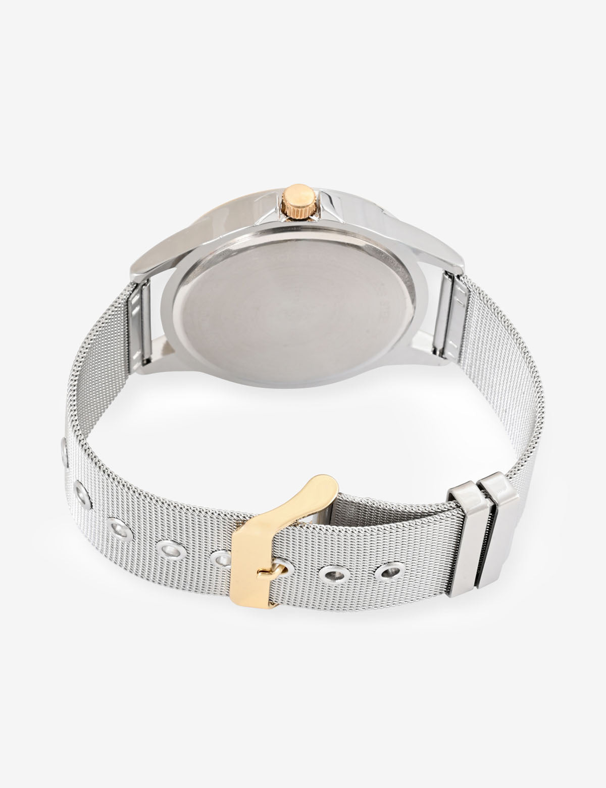 MEN'S TWO TONE MESH AND BRACELET WATCH SET– U.S. Polo Assn.