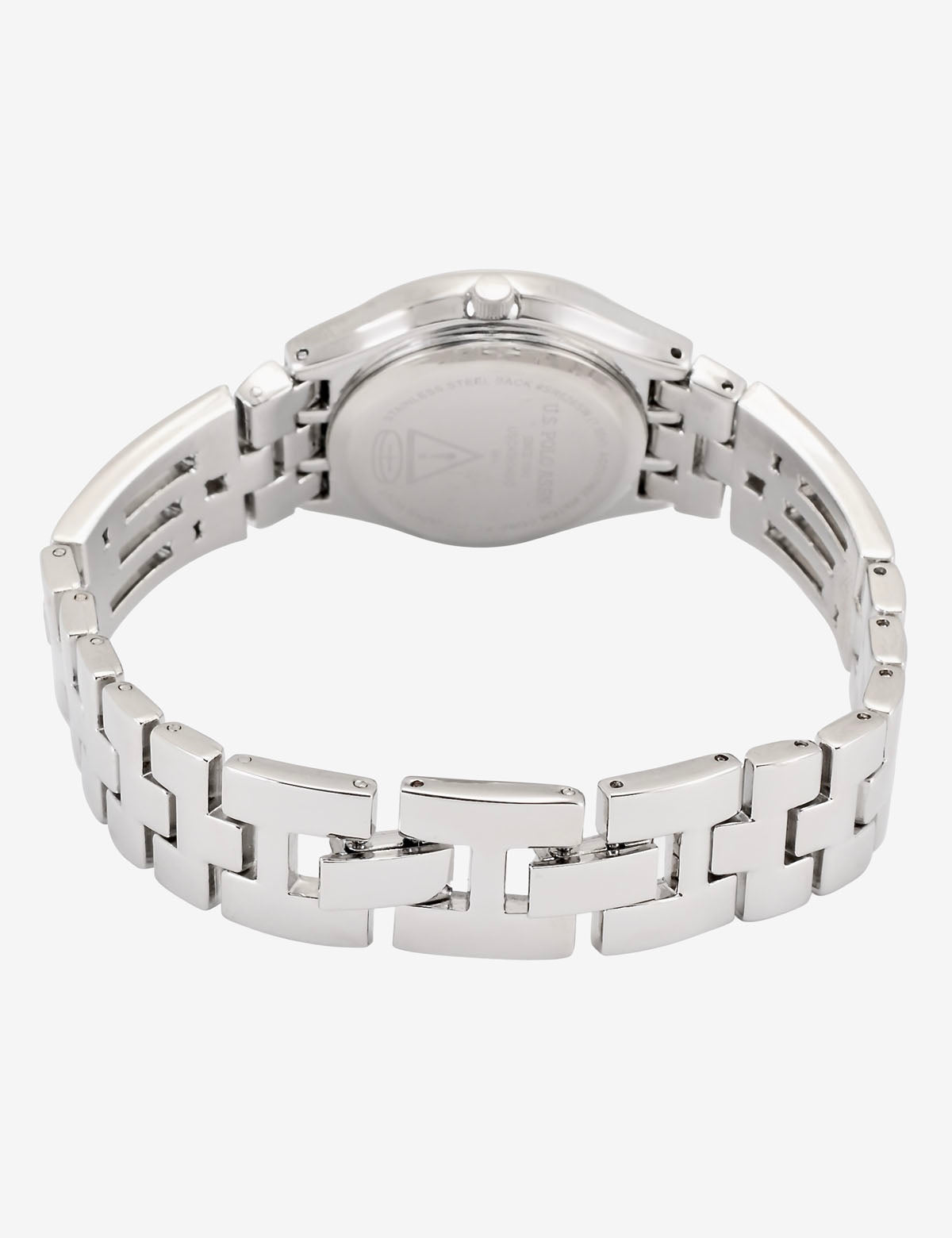 LADIES SILVER ANALOG BRACELET WATCH– U.S. Polo Assn.