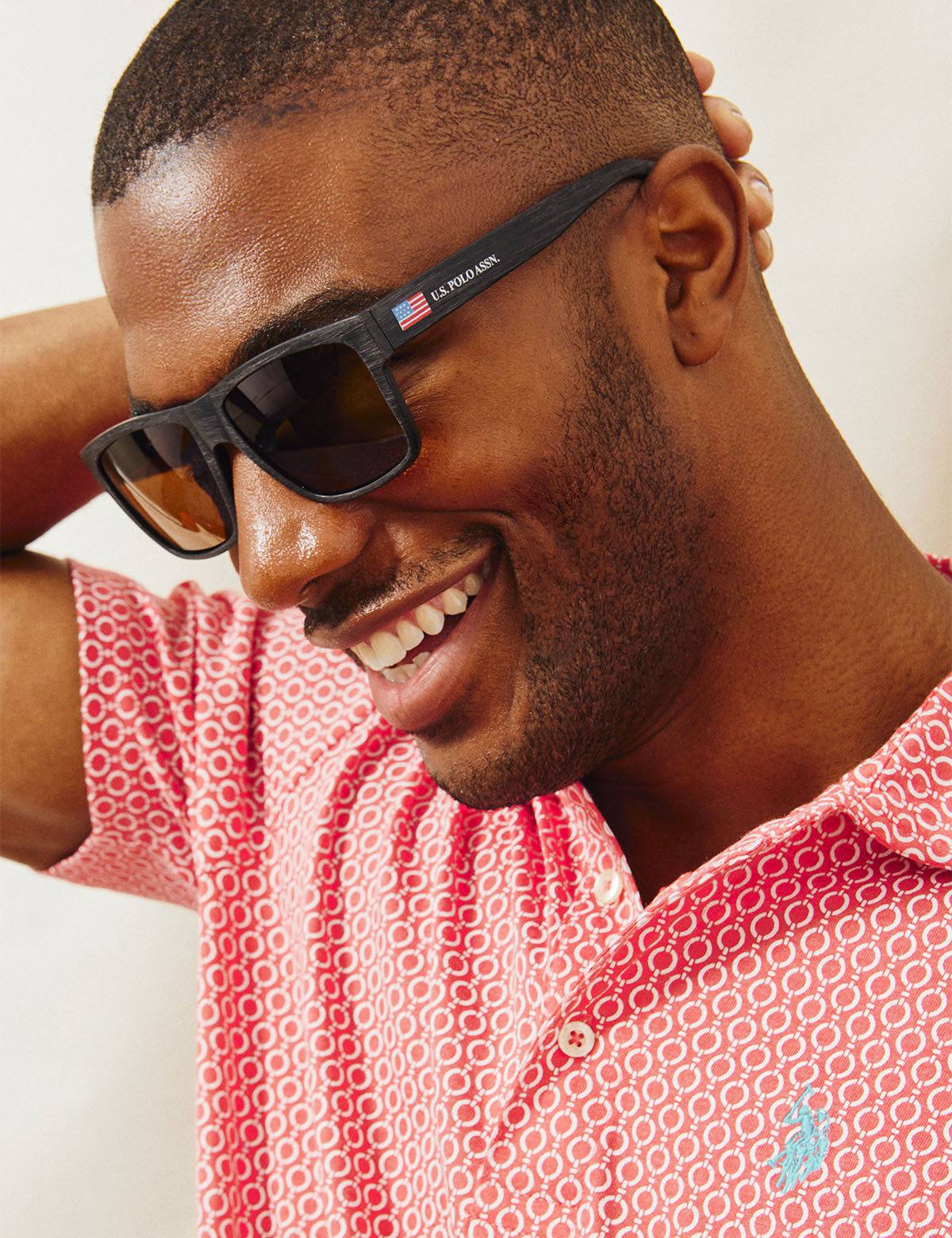 MEN'S POLARIZED FLAG BRANDED SPORT SUNGLASSES– U.S. Polo Assn.