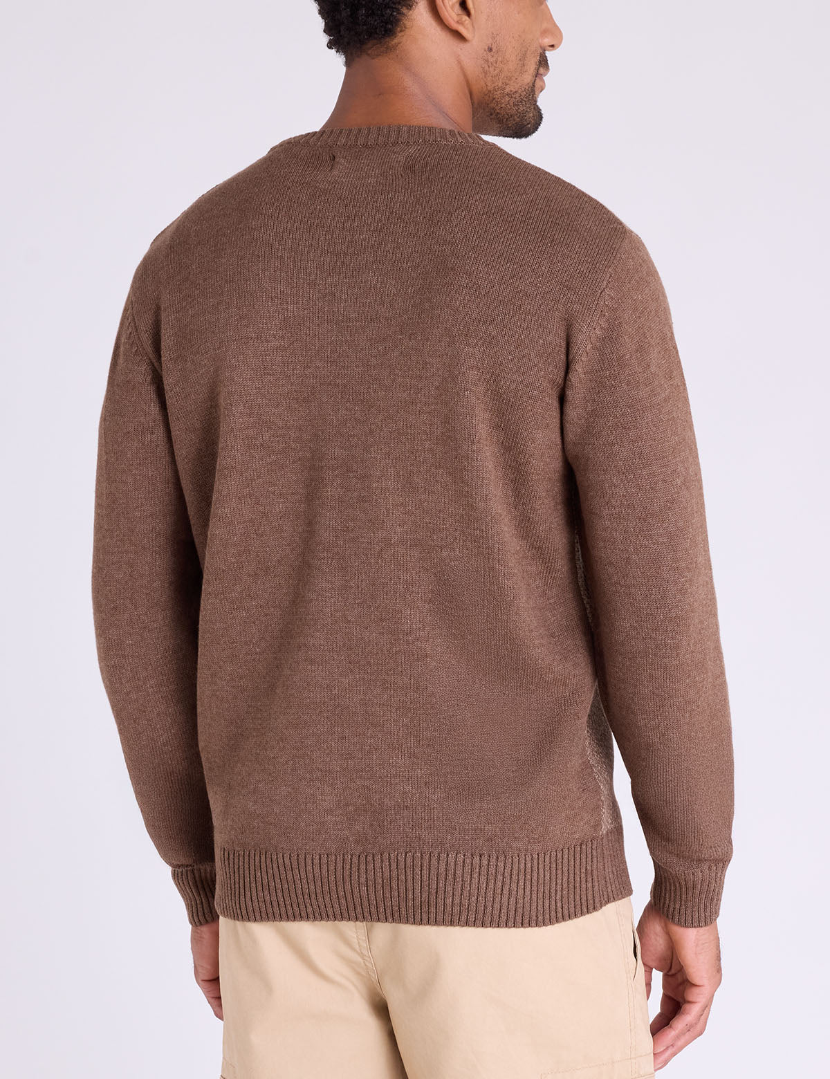PATCHWORK CREW NECK SWEATER– U.S. Polo Assn.