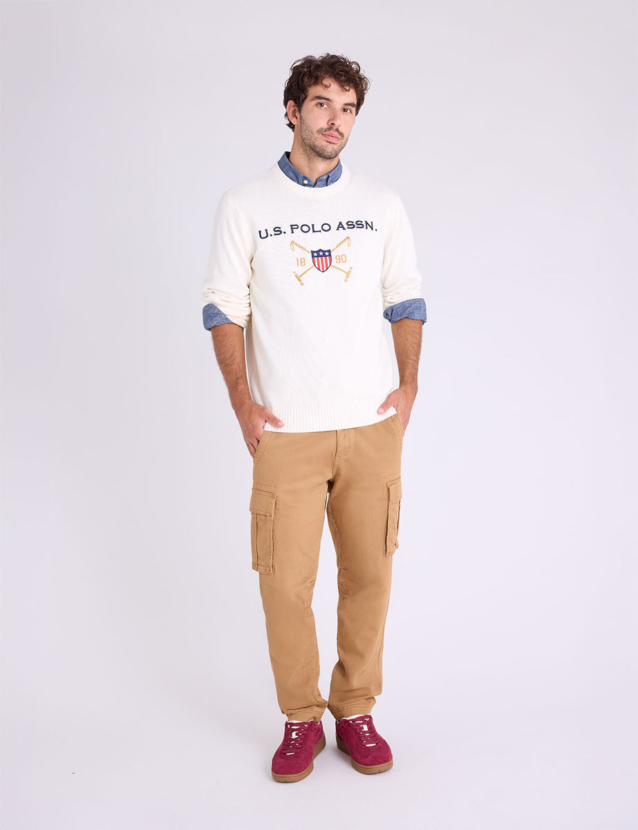 USPA MALLET CREW NECK SWEATER– U.S. Polo Assn.