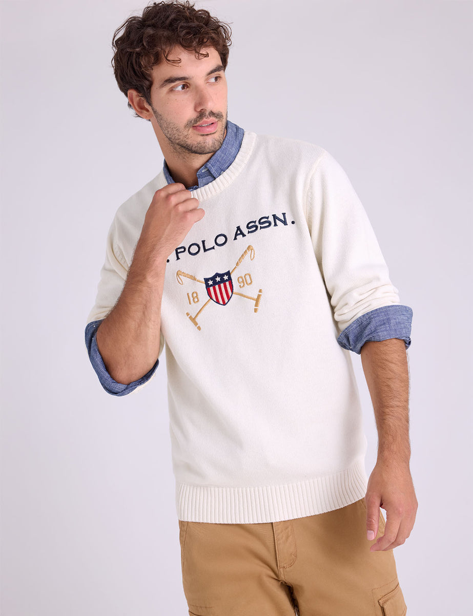USPA MALLET CREW NECK SWEATER– U.S. Polo Assn.