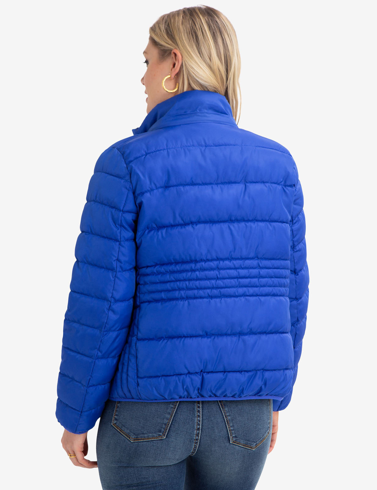 USPA PUFFER JACKET WITH LOGO TAPING– U.S. Polo Assn.