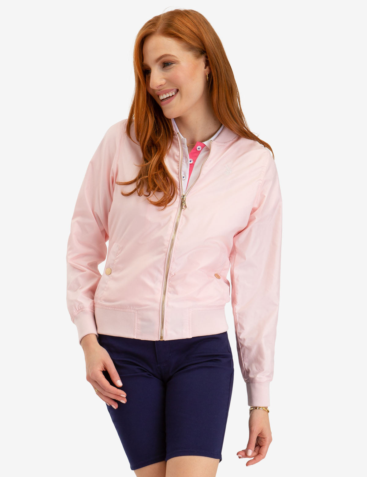 SOLID BOMBER JACKET– U.S. Polo Assn.