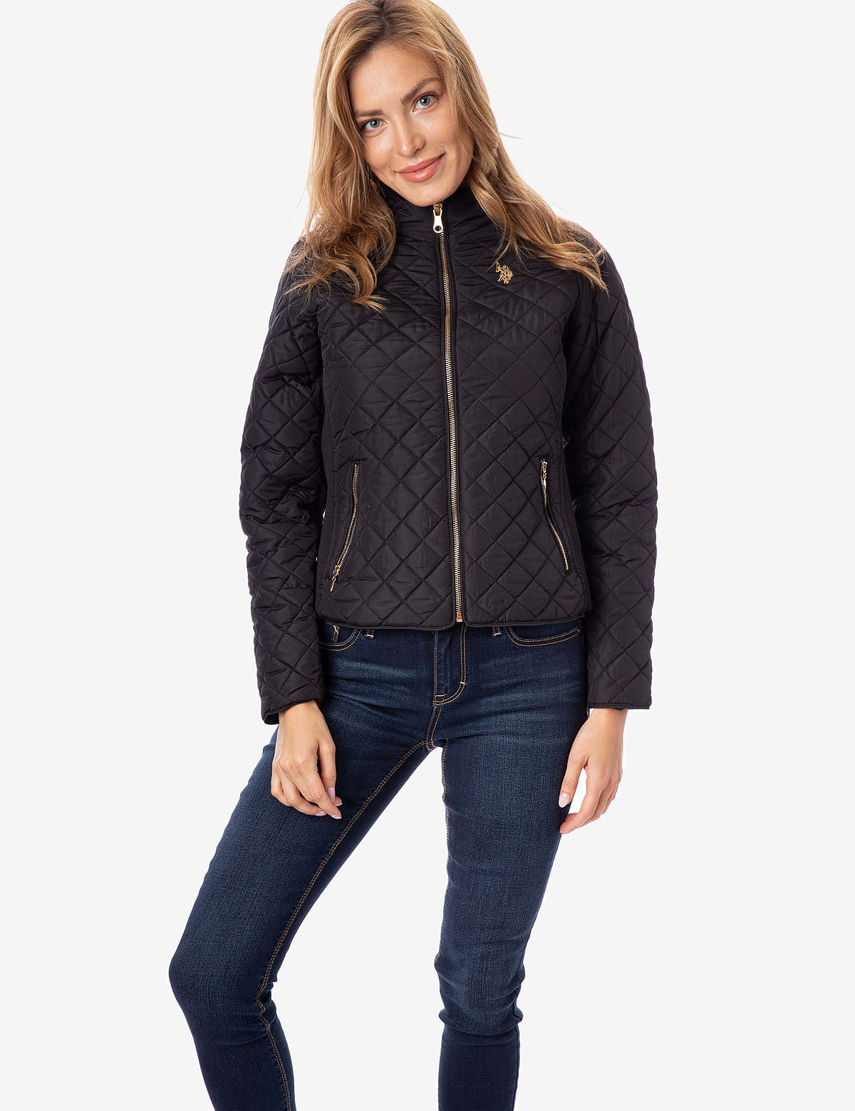 SIDE KNIT QUILTED JACKET– U.S. Polo Assn.