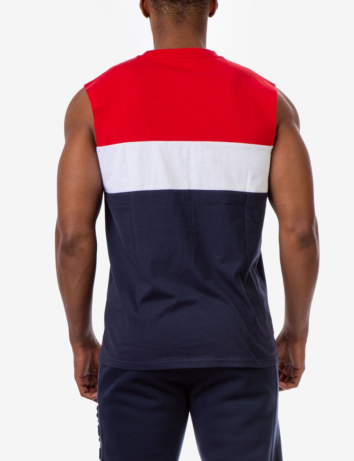 COLORBLOCK WORDMARK MUSCLE TANK– U.S. Polo Assn.