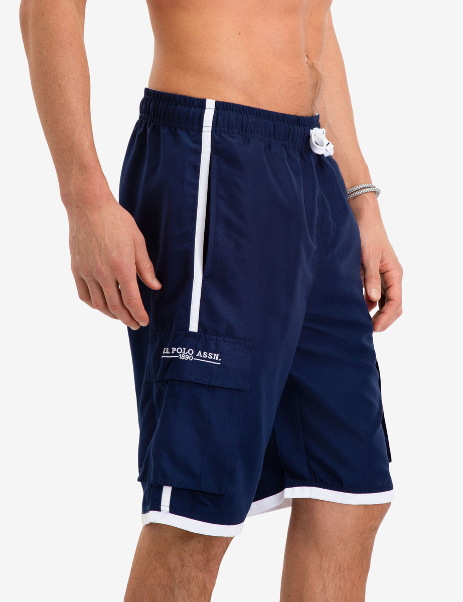 SOLID CARGO SWIM TRUNKS– U.S. Polo Assn.
