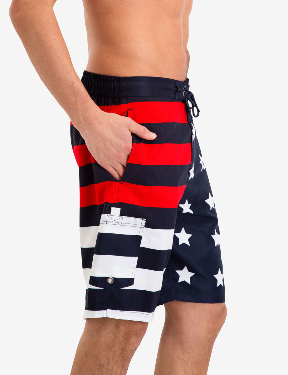 USA FLAG SWIM TRUNKS– U.S. Polo Assn.