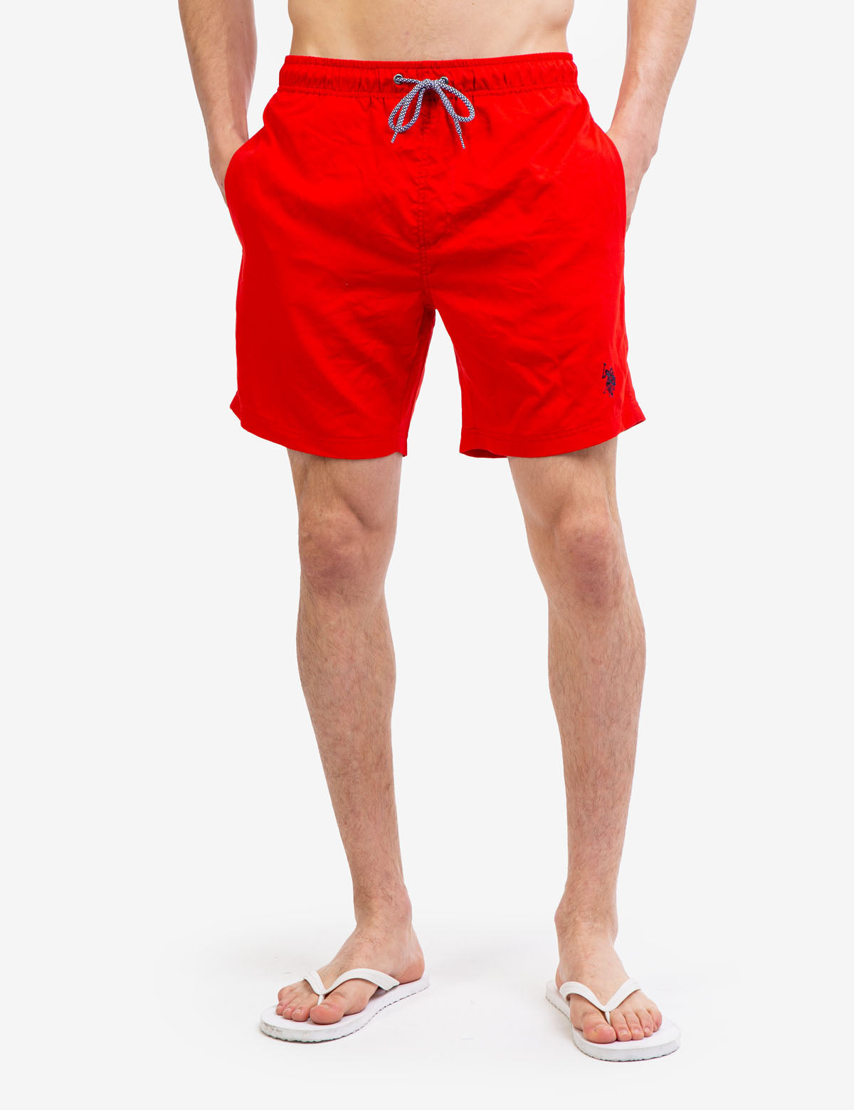 7" SOLID SWIM TRUNKS– U.S. Polo Assn.