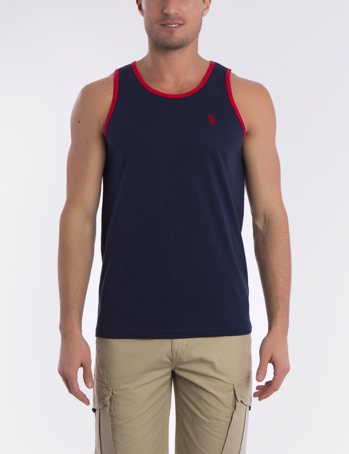 CONTRAST TRIM TANK– U.S. Polo Assn.