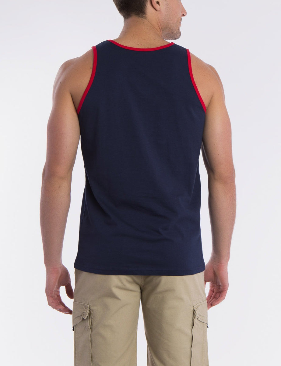 CONTRAST TRIM TANK– U.S. Polo Assn.