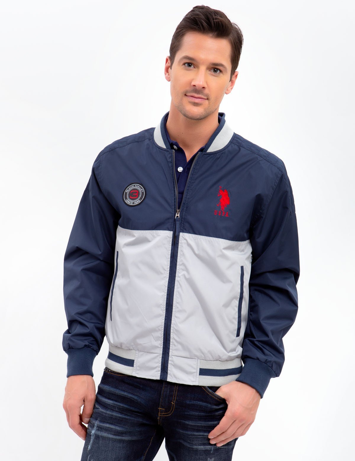 BLACK MALLET YACHT JACKET– U.S. Polo Assn.