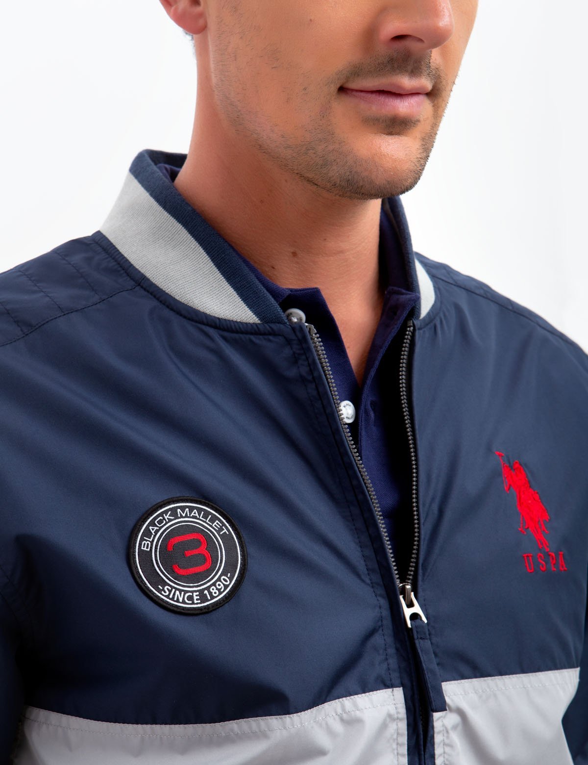 BLACK MALLET YACHT JACKET– U.S. Polo Assn.
