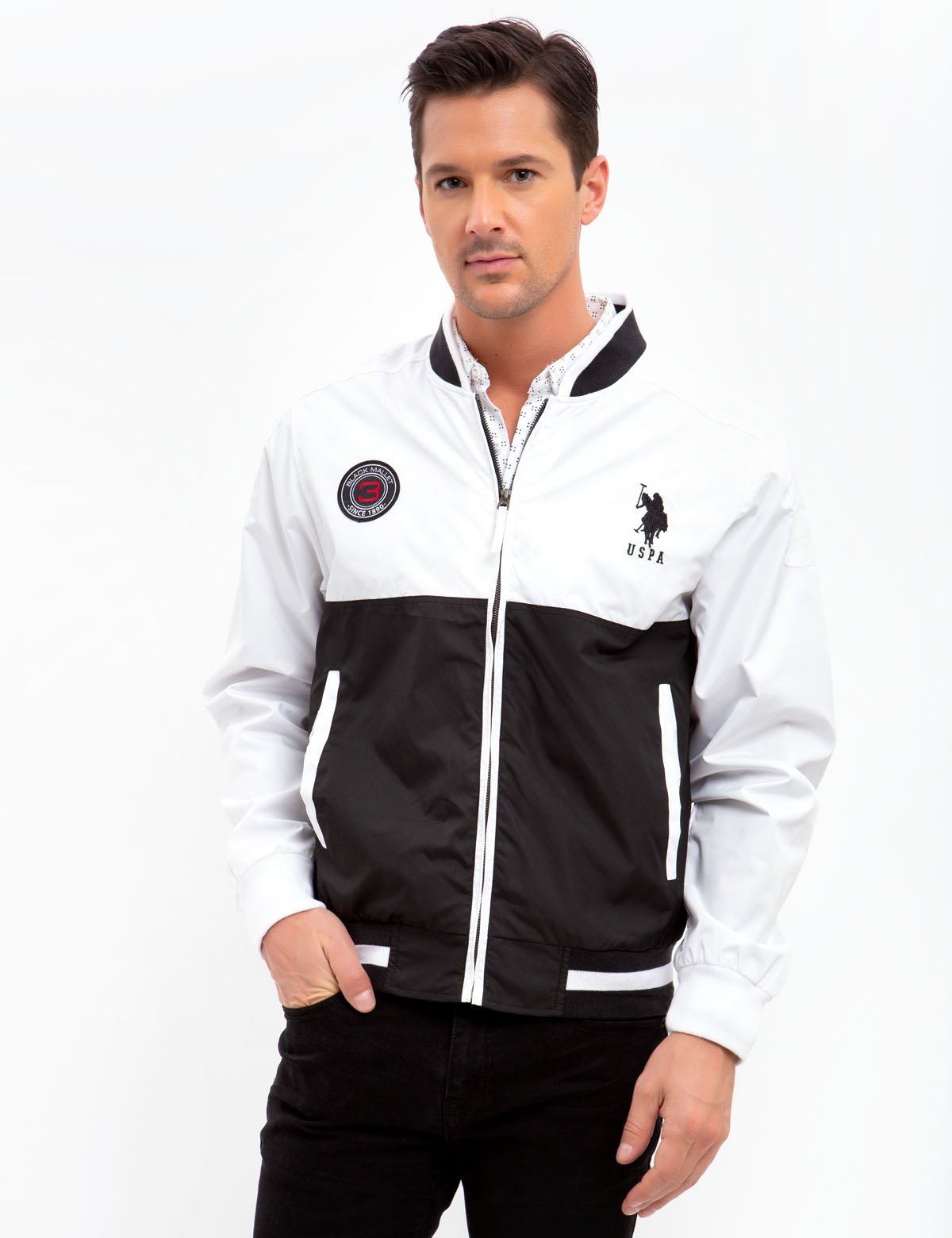 BLACK MALLET YACHT JACKET– U.S. Polo Assn.